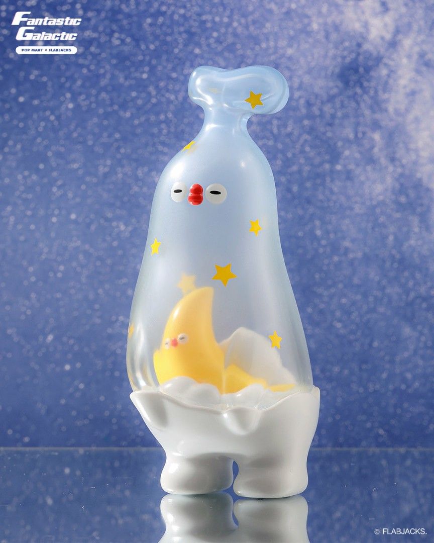 [POPMART NEW] POPMART FLABJACKS BANANA BOO FANTASTIC GALACTIC SERIES ...