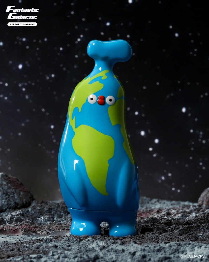 [POPMART NEW] POPMART FLABJACKS BANANA BOO FANTASTIC GALACTIC SERIES ...