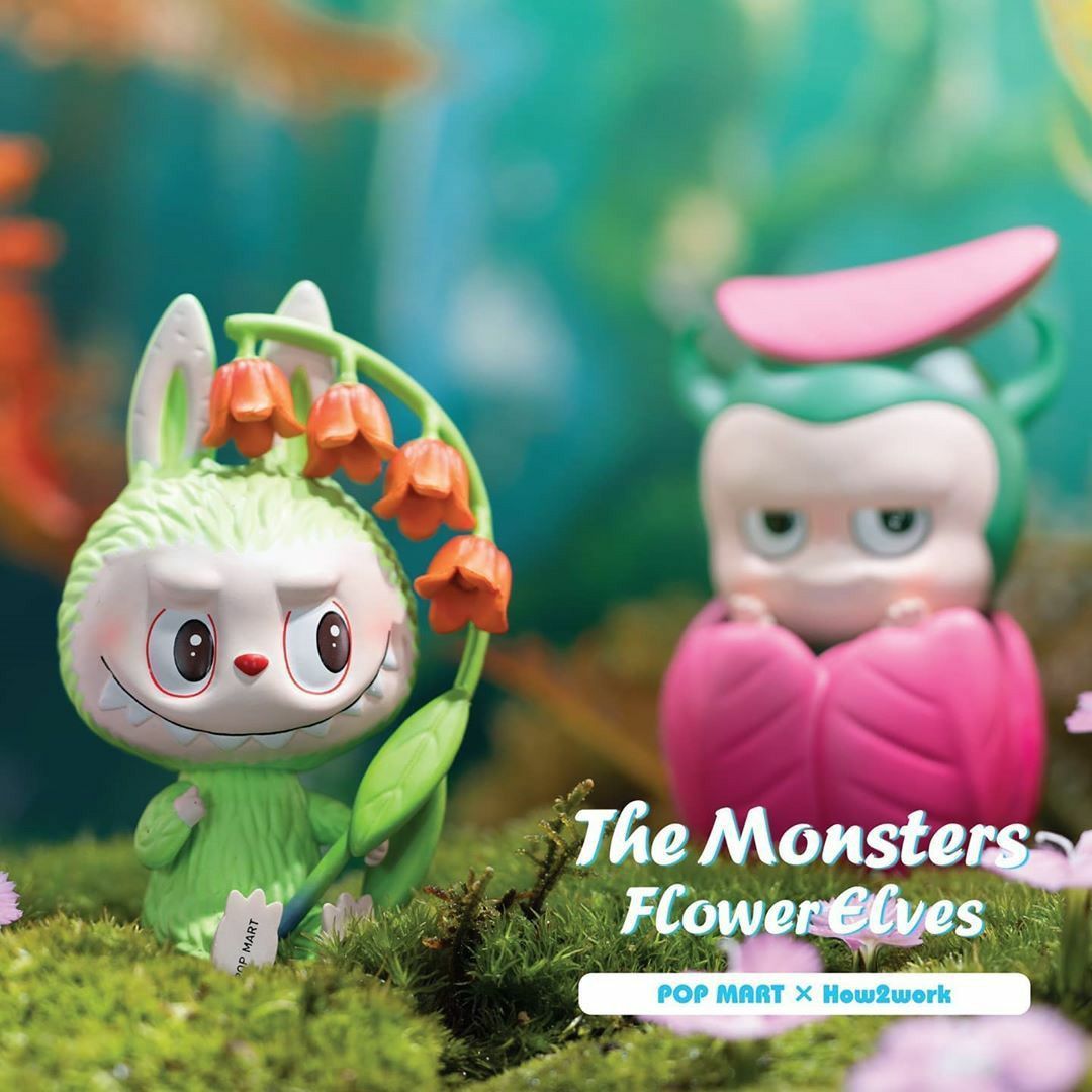 [POPMART RARE DISCONTINUED SERIES] POPMART THE MONSTERS LABUBU FLOWER ...