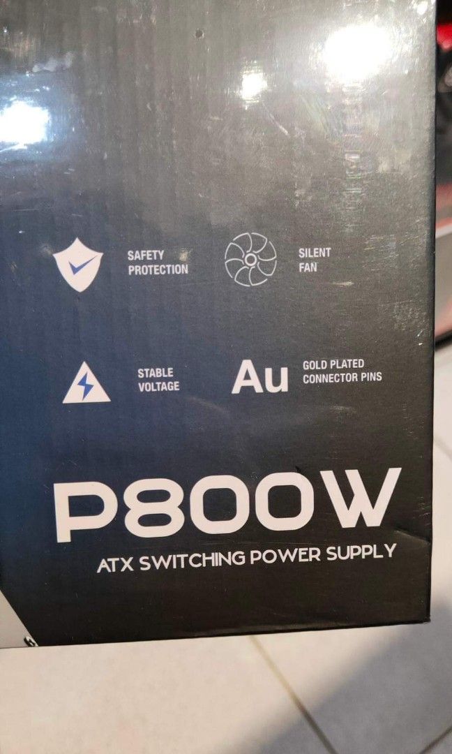 Powerlogic ATX-800w 20+4 Pin Switching Power Supply PSU, Computers ...