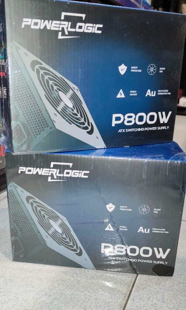 Powerlogic ATX-800w 20+4 Pin Switching Power Supply PSU, Computers ...