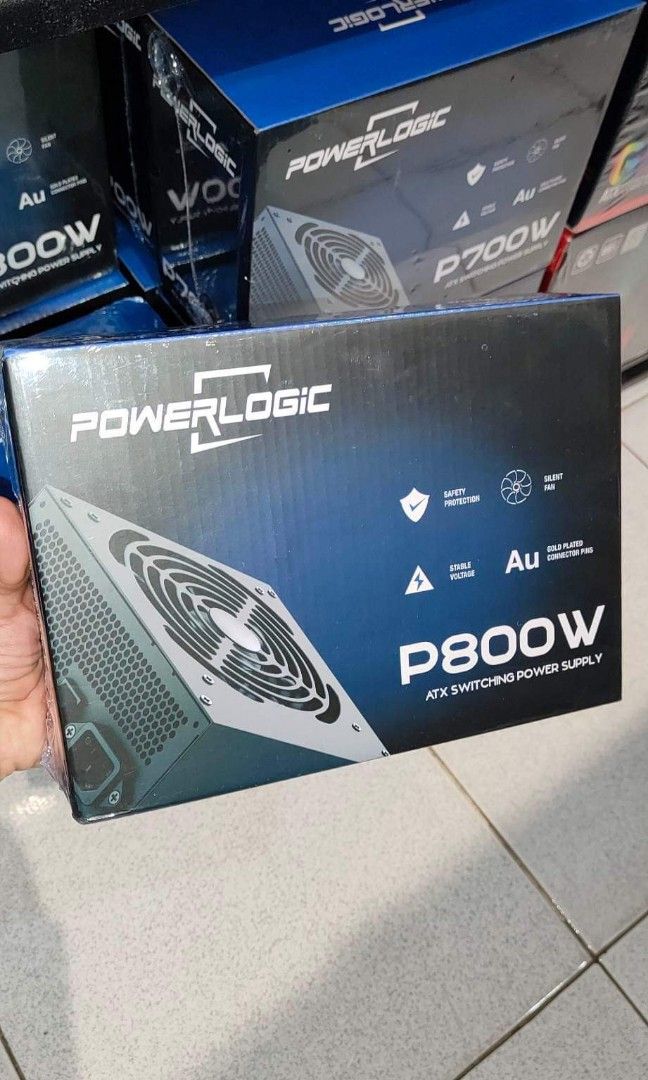Powerlogic ATX-800w 20+4 Pin Switching Power Supply PSU, Computers ...