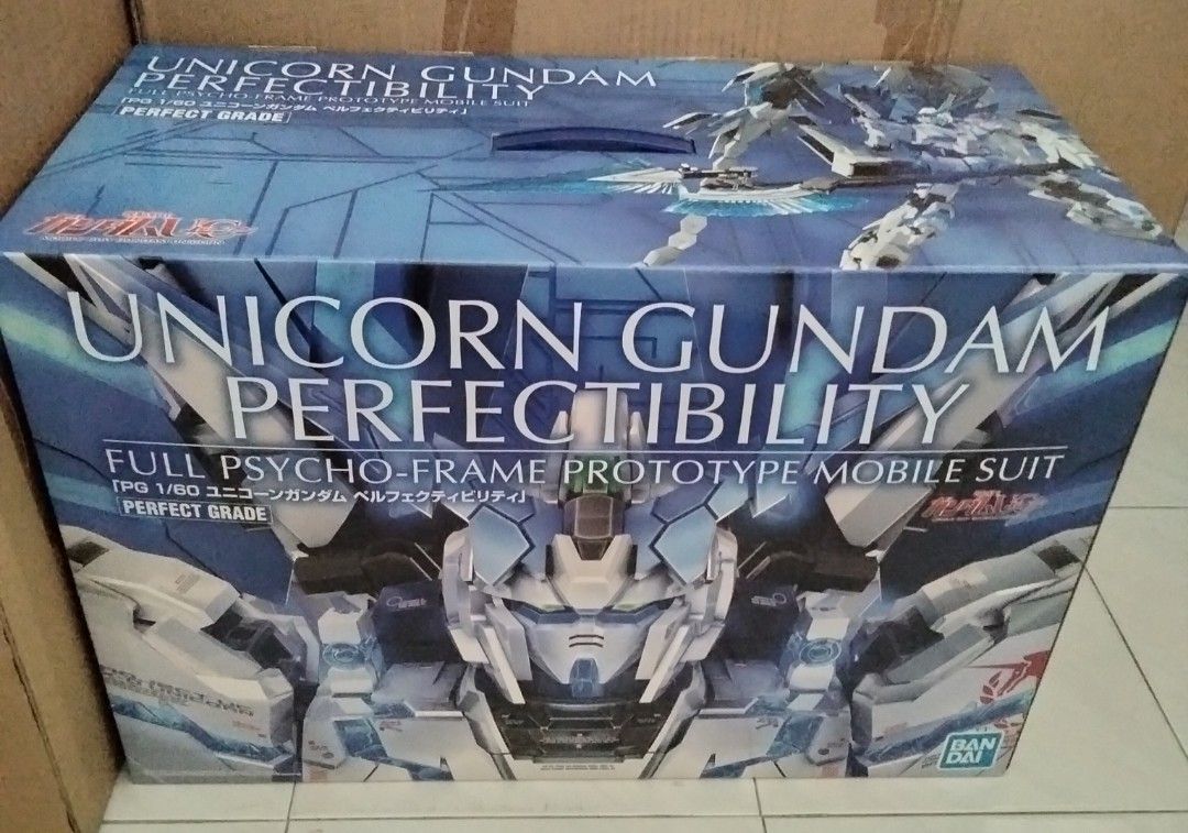 Premium Bandai: Perfect Grade (PG 1/60) Unicorn Gundam Perfectiblity ...