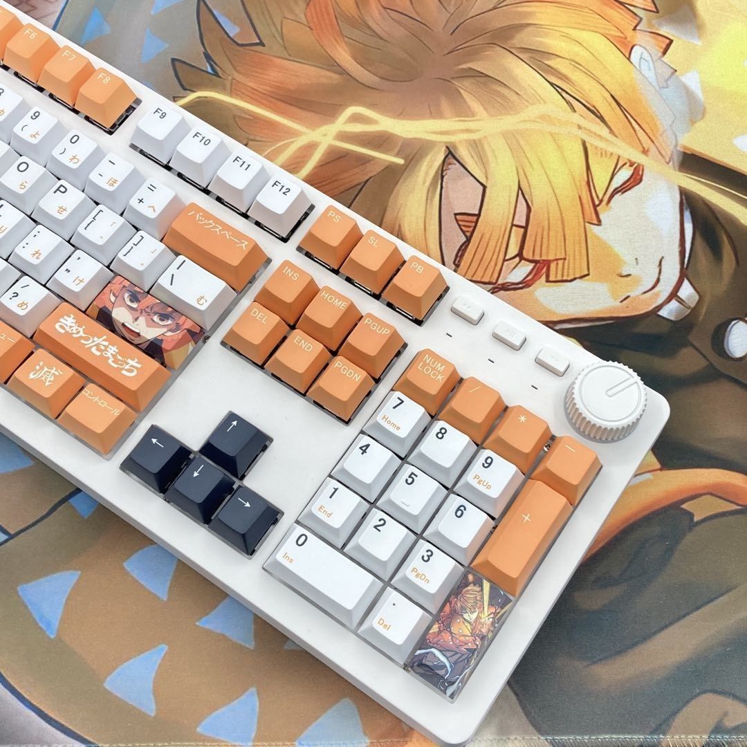 [PreOrder] Demon Slayer Zenitsu Keycaps ( Cherry Profile), Computers ...