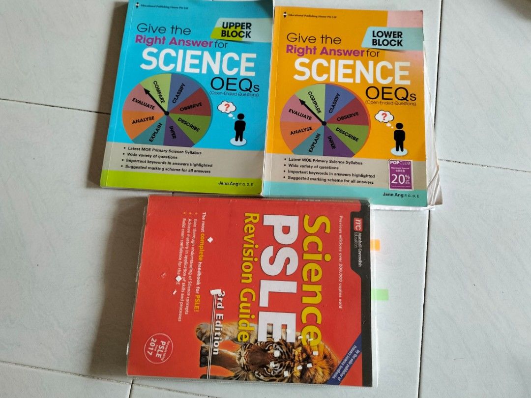 Primary 6 Assorted assesment books, Hobbies & Toys, Books & Magazines ...