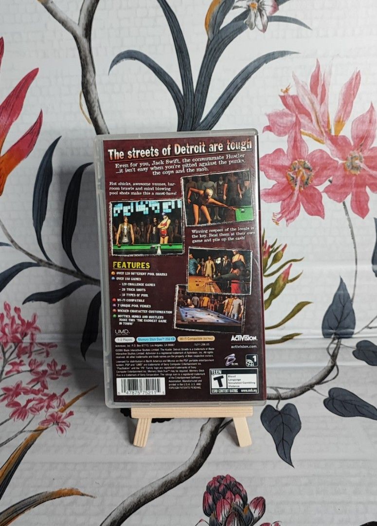 PSP UMD Games The Hustle Detroit Streets, Video Gaming, Video Games ...