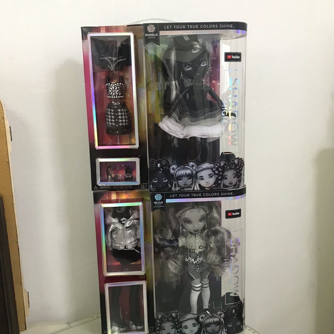 Rainbow high doll / Shadow high doll - Shanelle Onyx and Nicole Steel ...