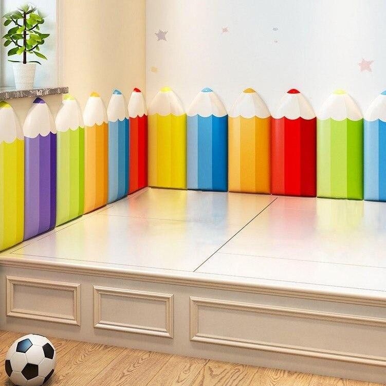 Rainbow Pencil Thick Wall Padding Set of 7 on Carousell