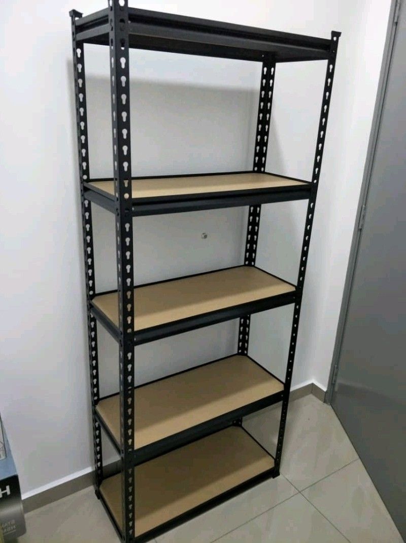 RAK BESI 5 TINGKAT, Furniture & Home Living, Home Improvement ...