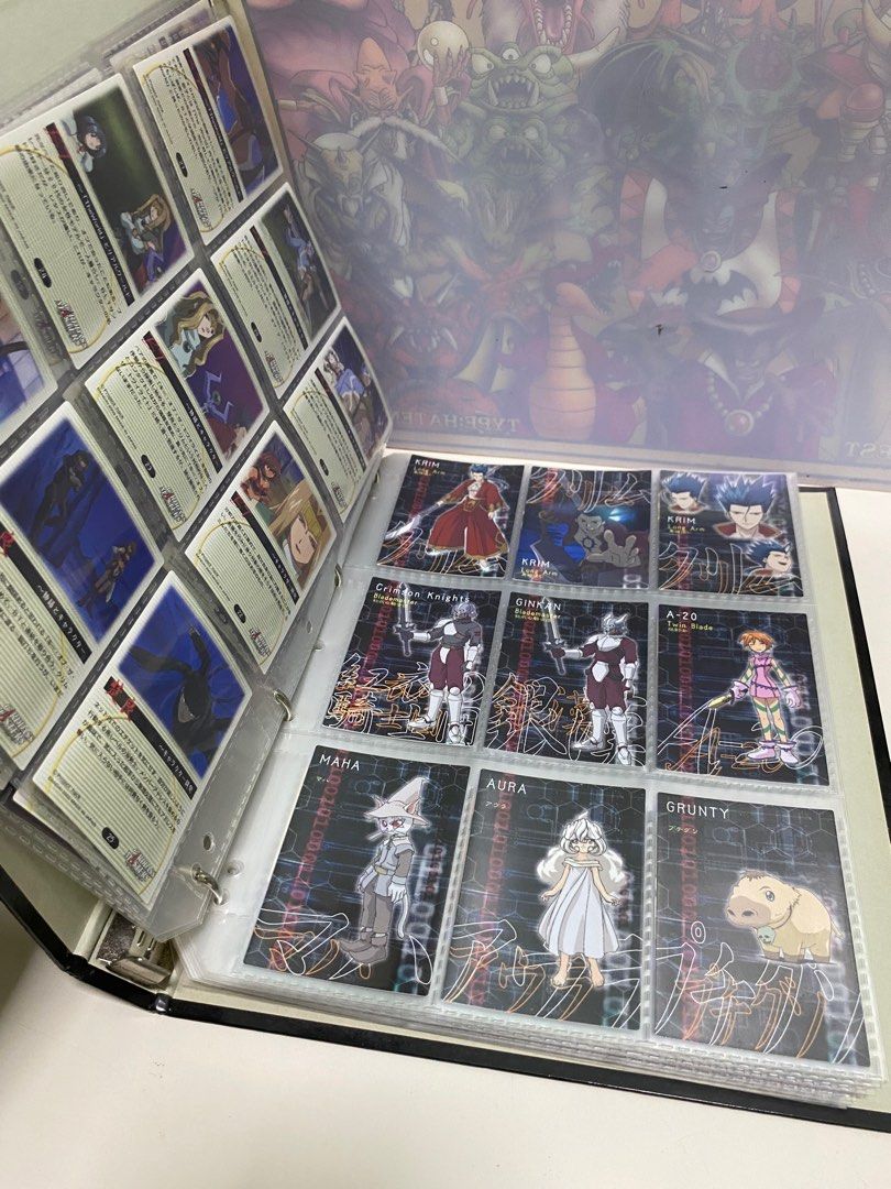 Rare .hack//sign Collector card album / Trading Cards, Hobbies & Toys ...