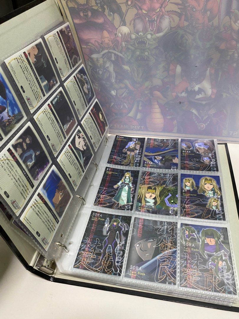 Rare .hack//sign Collector card album / Trading Cards, Hobbies & Toys ...