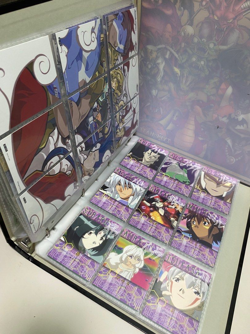 Rare .hack//sign Collector card album / Trading Cards, Hobbies & Toys ...