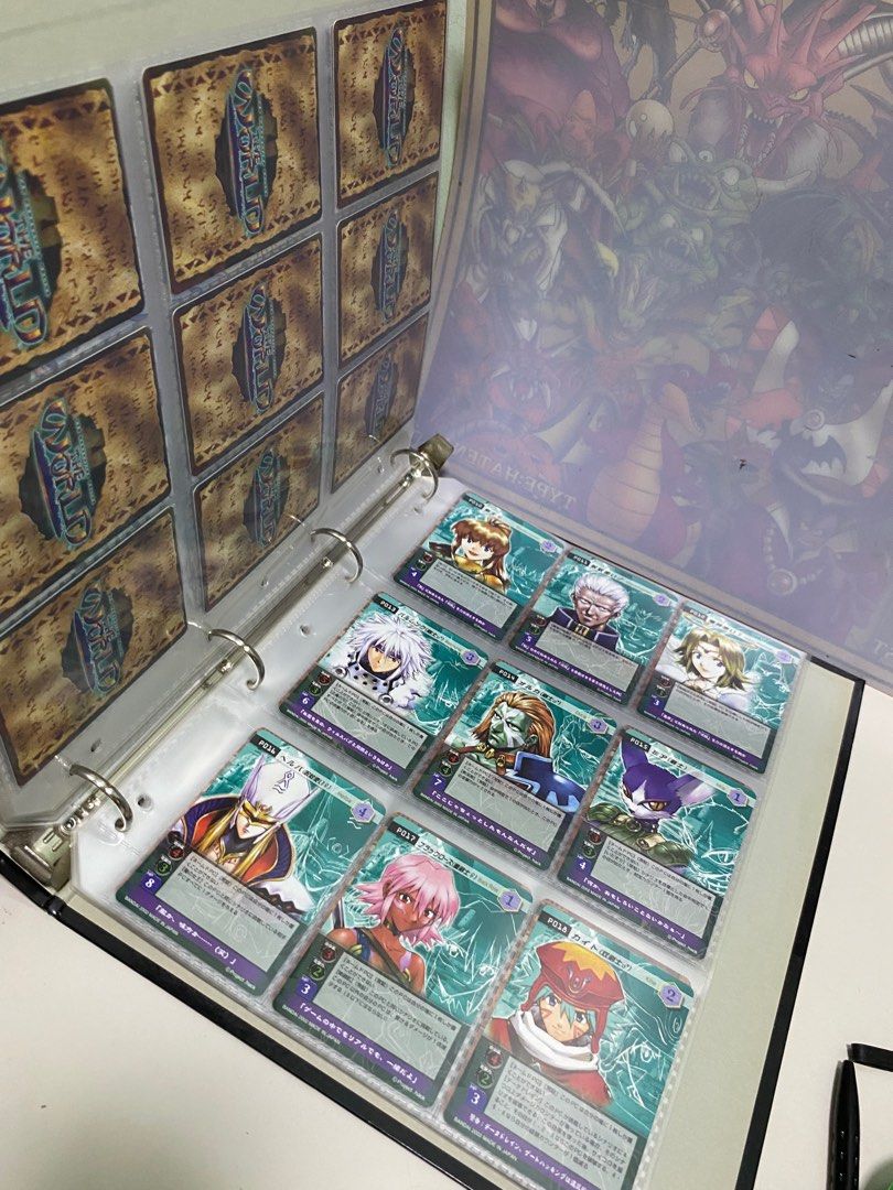 Rare .hack//sign Collector card album / Trading Cards, Hobbies & Toys ...