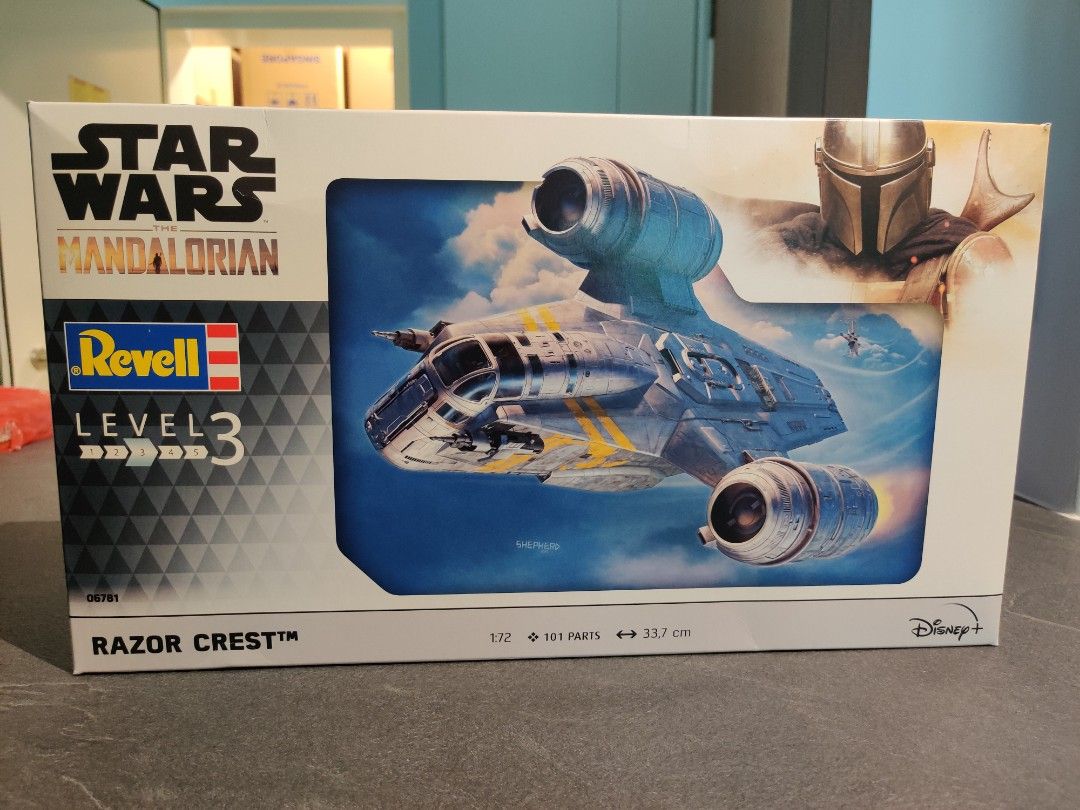 Razor Crest Revell Mandalorian Model Kit Star Wars, Hobbies & Toys ...