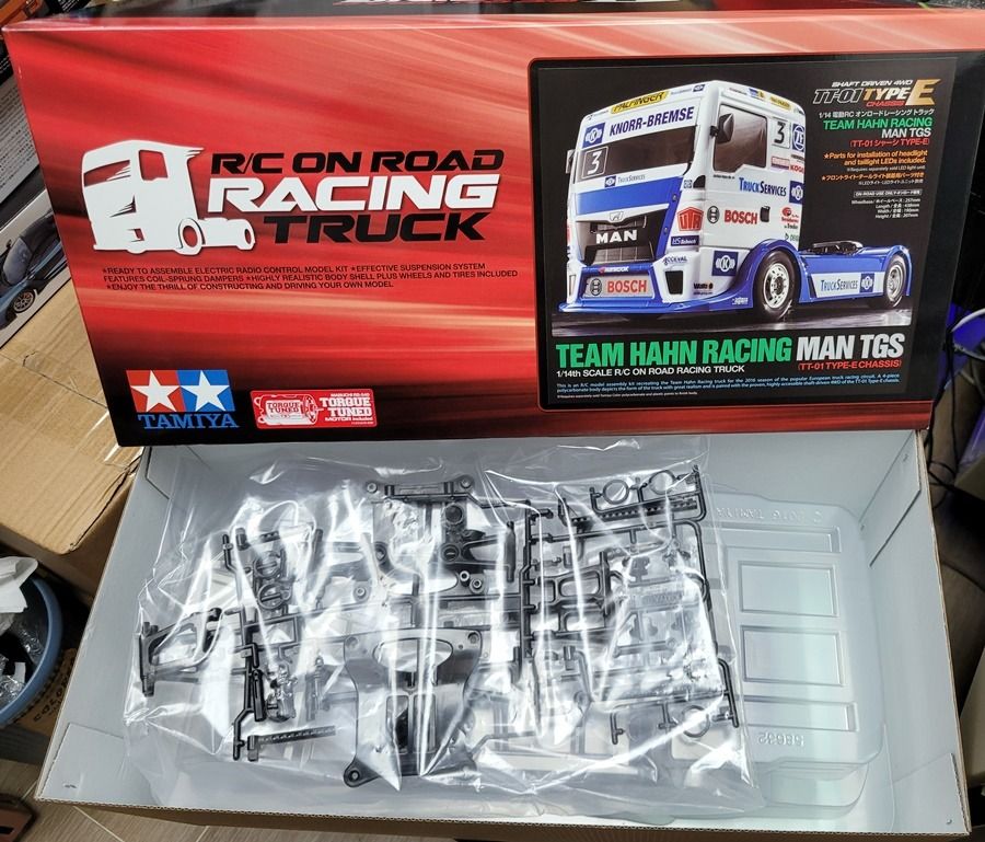 RC TEAM HAHN RACING MAN TGS TAMIYA 1/14 58632-60A, 興趣及遊戲, 玩具 & 遊戲類 ...