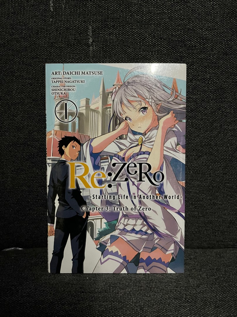 RE: ZERO VOL 1 MANGA, Hobbies & Toys, Books & Magazines, Comics & Manga ...