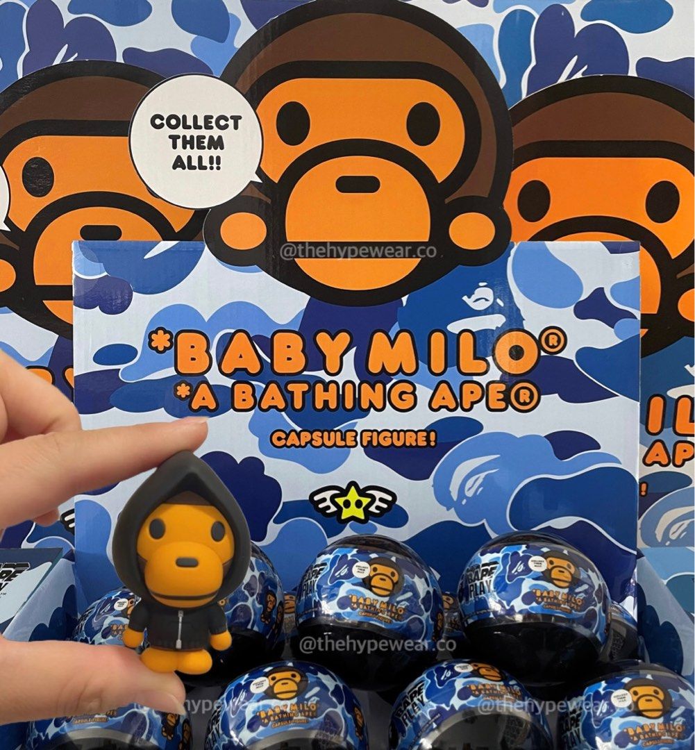[Ready Stock]BAPE Baby Milo Capsule Individual Blind Box, Hobbies ...