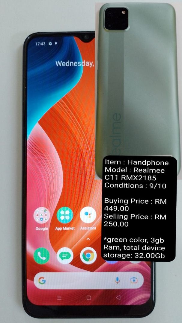 Realme C11 RMX2185, Mobile Phones & Gadgets, Mobile Phones, Android ...