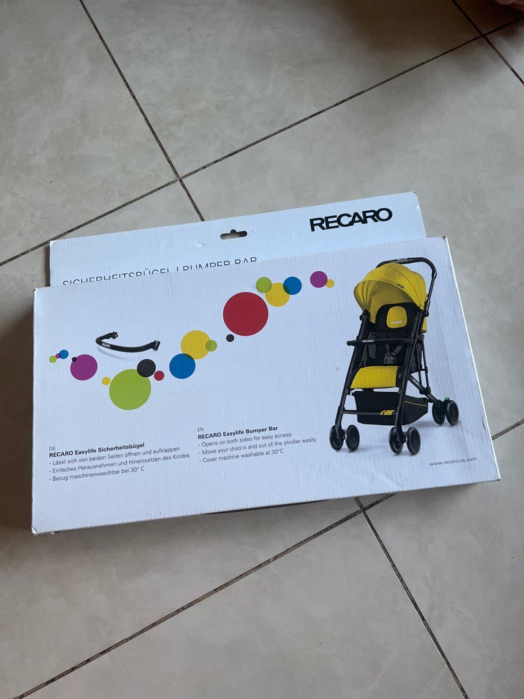 Recaro bumper bar, Babies & Kids, Going Out, Strollers on Carousell