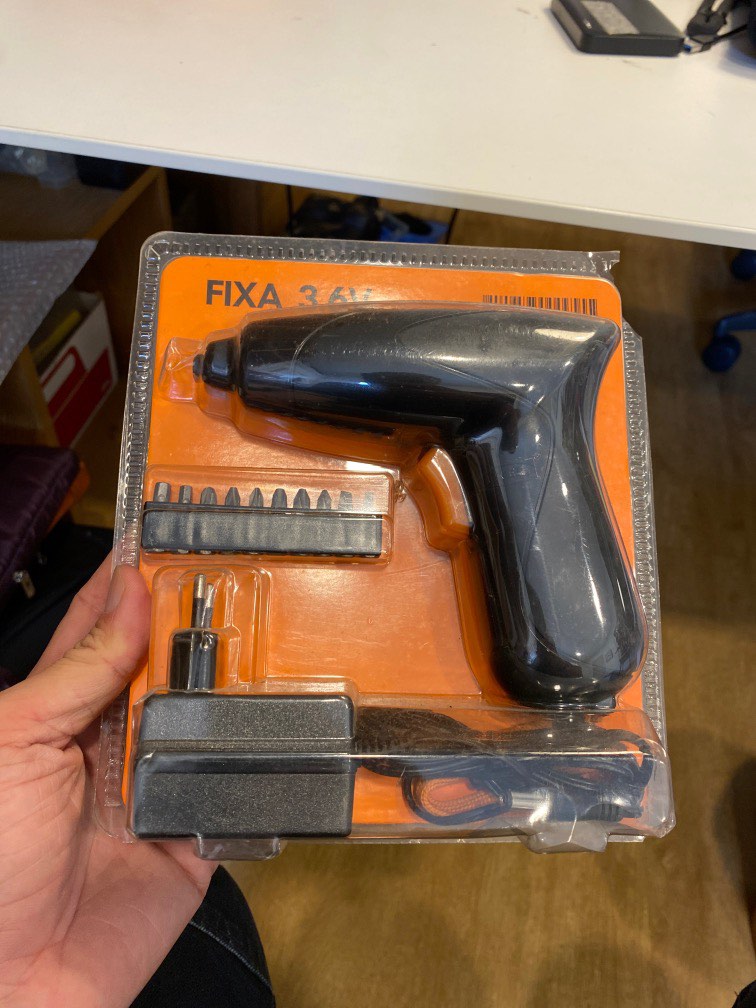 Rechargeable battery screw set Fr Ikea, Furniture & Home Living, Home ...