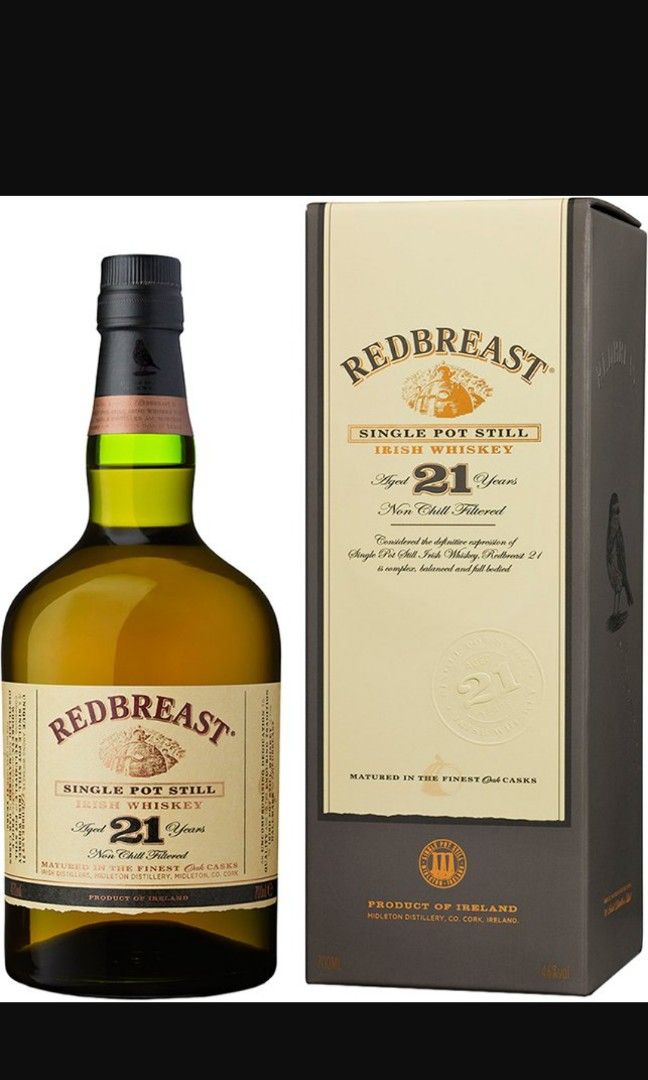 Redbreast 21 Sales, Food & Drinks, Alcoholic Beverages on Carousell