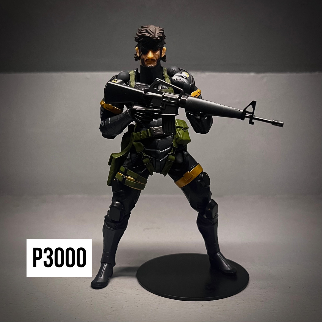 Revoltech: Metal Gear Solid Peace Walker Big Boss BIB on Carousell