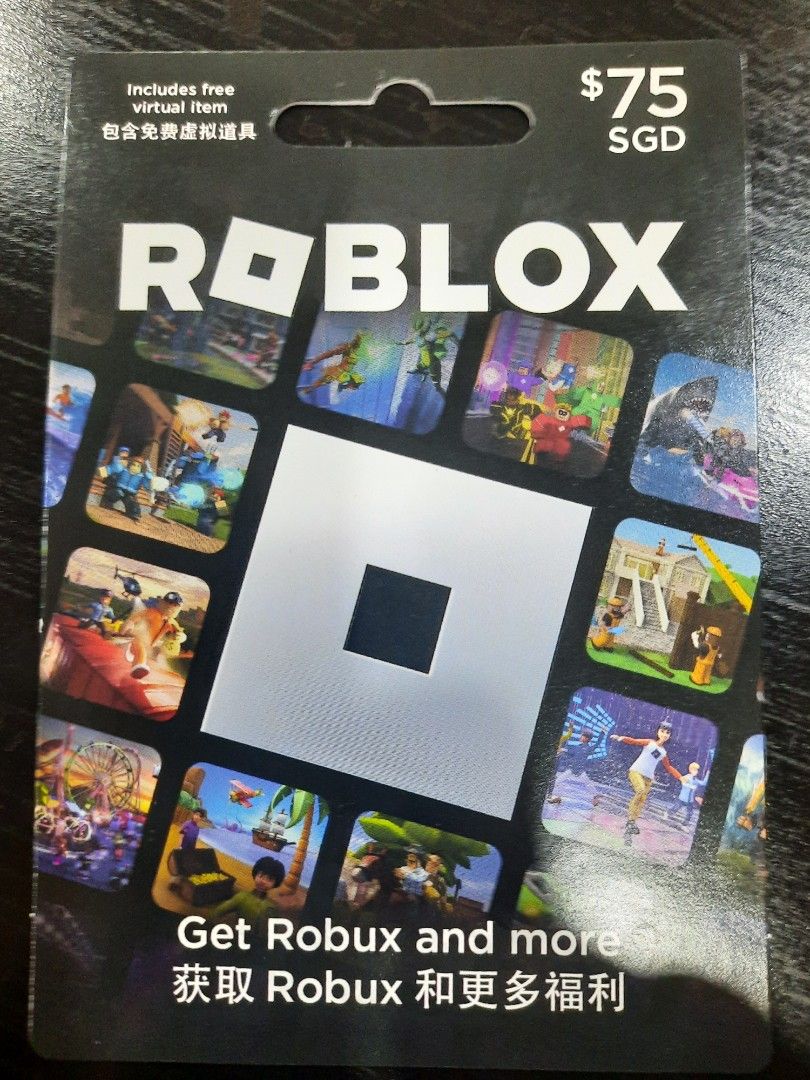 Roblox 4K Robux, Video Gaming, Gaming Accessories, Game Gift Cards ...