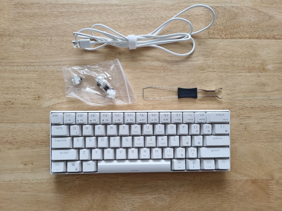 Royal Kudge RK61 RGB Backlit Mechanical Keyboard, Computers & Tech ...