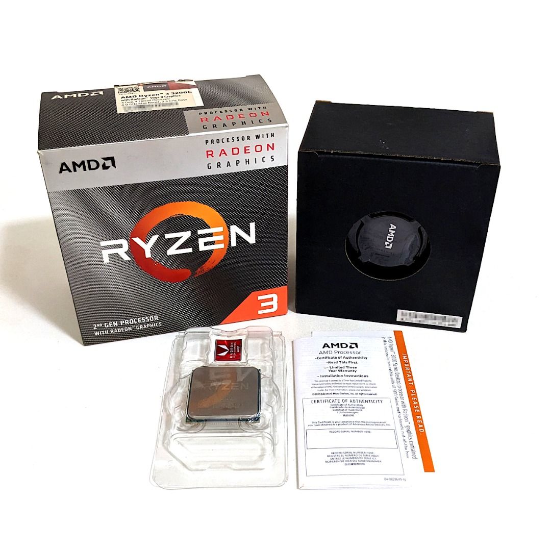Ryzen 3200G ( Full Box ), Computers & Tech, Parts & Accessories ...