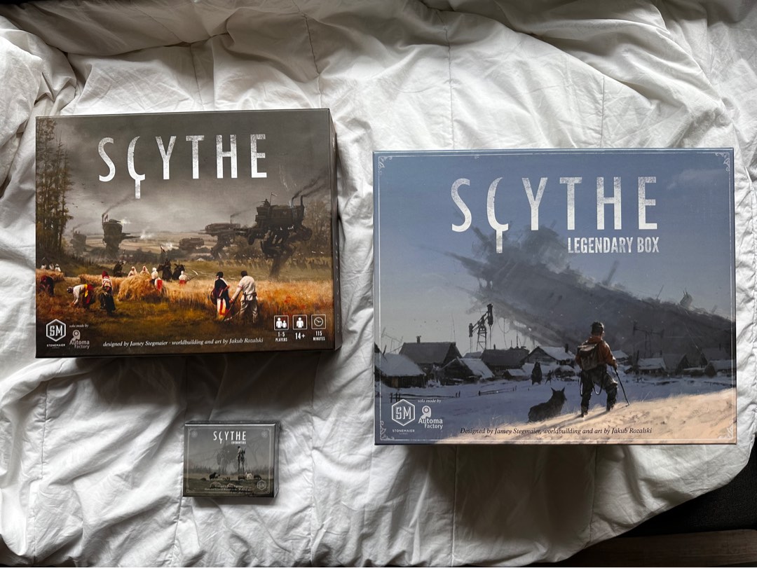 Scythe Bundle - Board game + Legendary box + Encounters, Hobbies & Toys ...