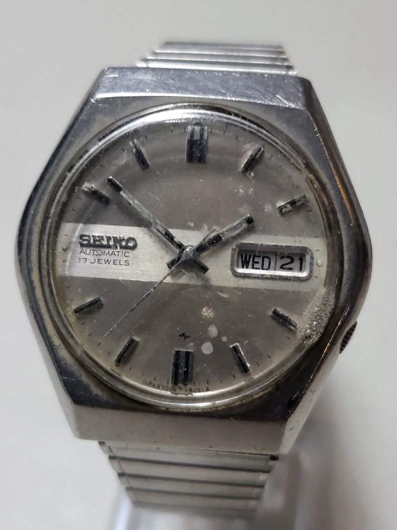 Seiko 7009-8069 Automatic 17 Jewels, Men's Fashion, Watches ...