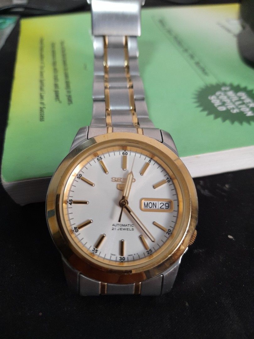 Seiko 7s26 [ GOLD COATED], Luxury, Watches on Carousell