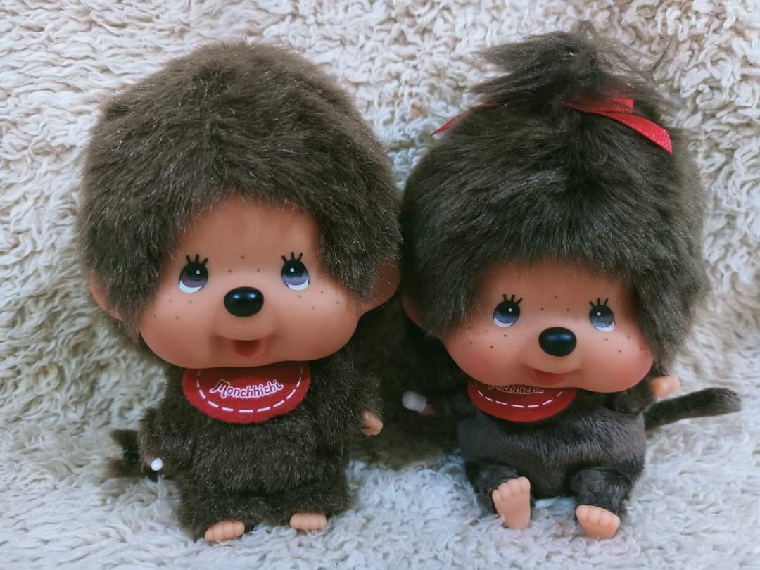 SEKIGUCHI BIG HEAD MONCHHICHI / MONCHICHI COUPLE, Hobbies & Toys, Toys ...
