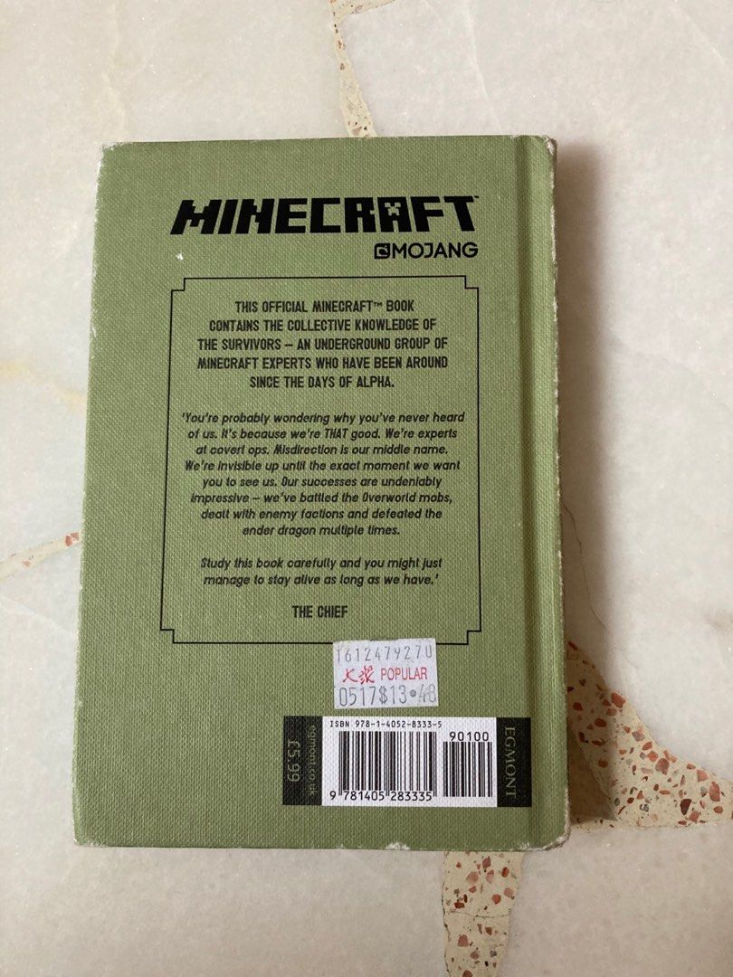 Set of Minecraft books, Hobbies & Toys, Books & Magazines, Children's ...