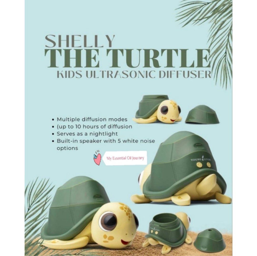 Shelly the turtle diffuser young living, Beauty & Personal Care ...