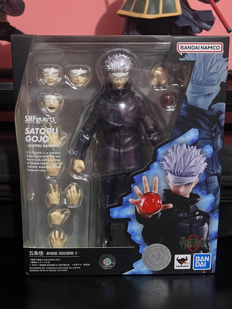 SHF gojo satoru jujutsu kaisen 0, Hobbies & Toys, Toys & Games on Carousell