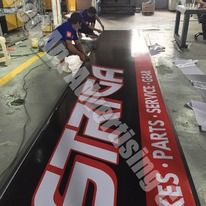 Signages Build Up, Commercial & Industrial, Construction & Building ...