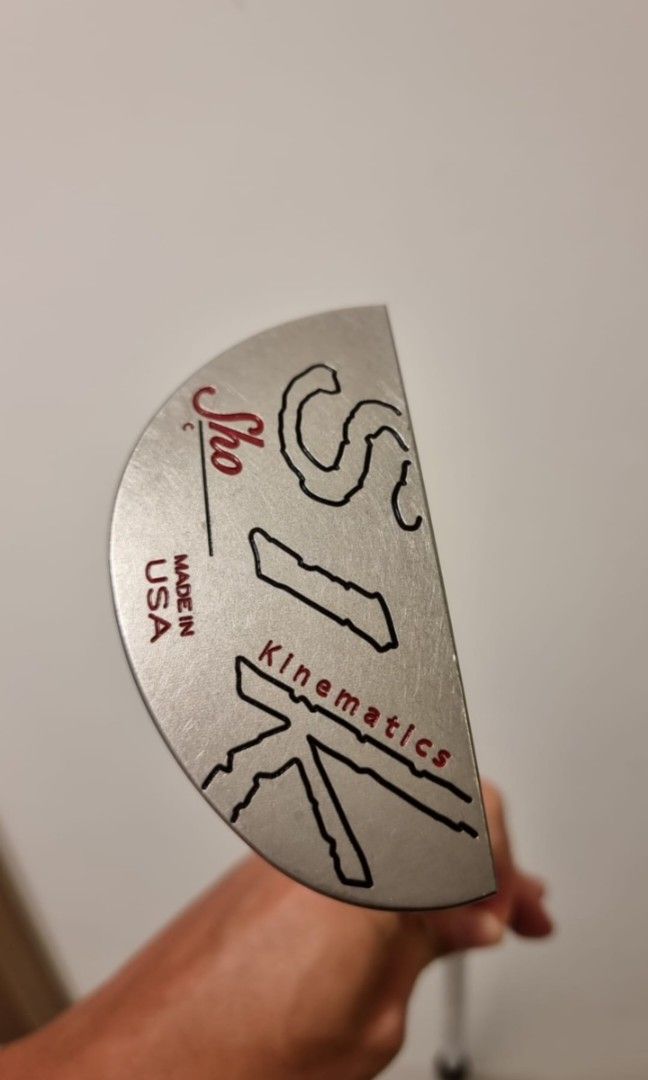 SIK putter Sho double bend 34inch, Sports Equipment, Sports & Games ...