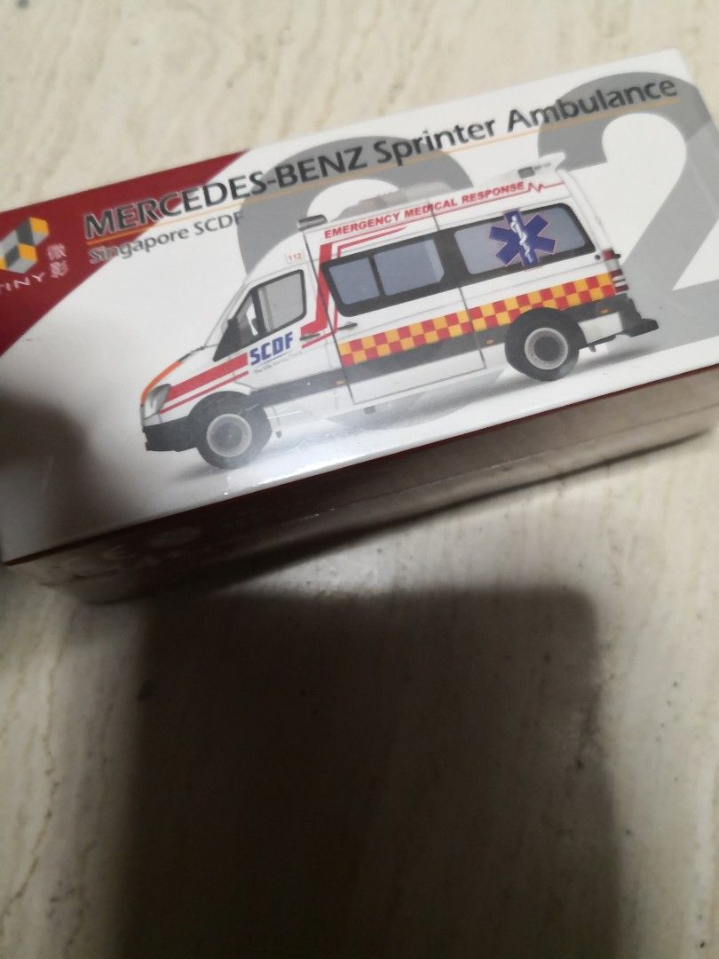 Singapore Scdf Mercedez Benz Sprinter Ambulance, Hobbies & Toys, Toys ...
