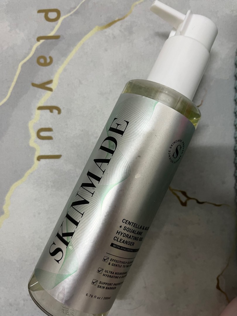 Skinmade Centella + Squalane Hydrating Gel Cleanser, Beauty & Personal ...