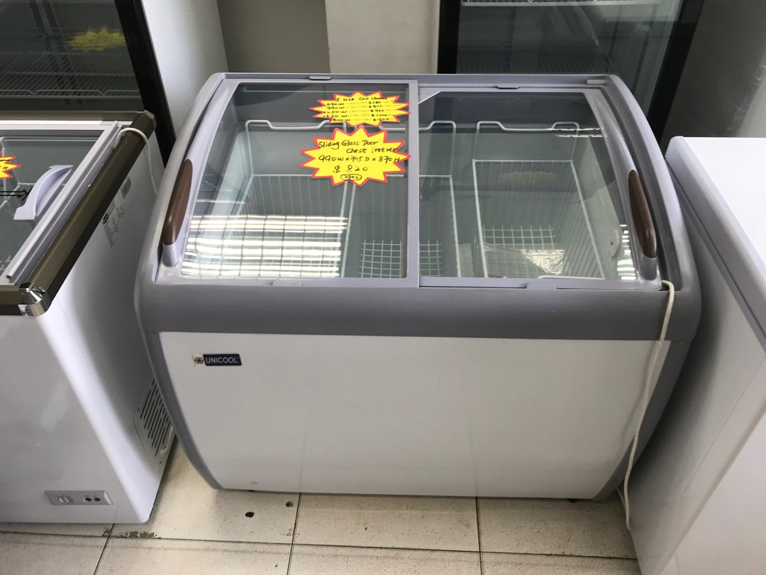 Sliding Glass Door Chest Freezer, TV & Home Appliances, Kitchen ...