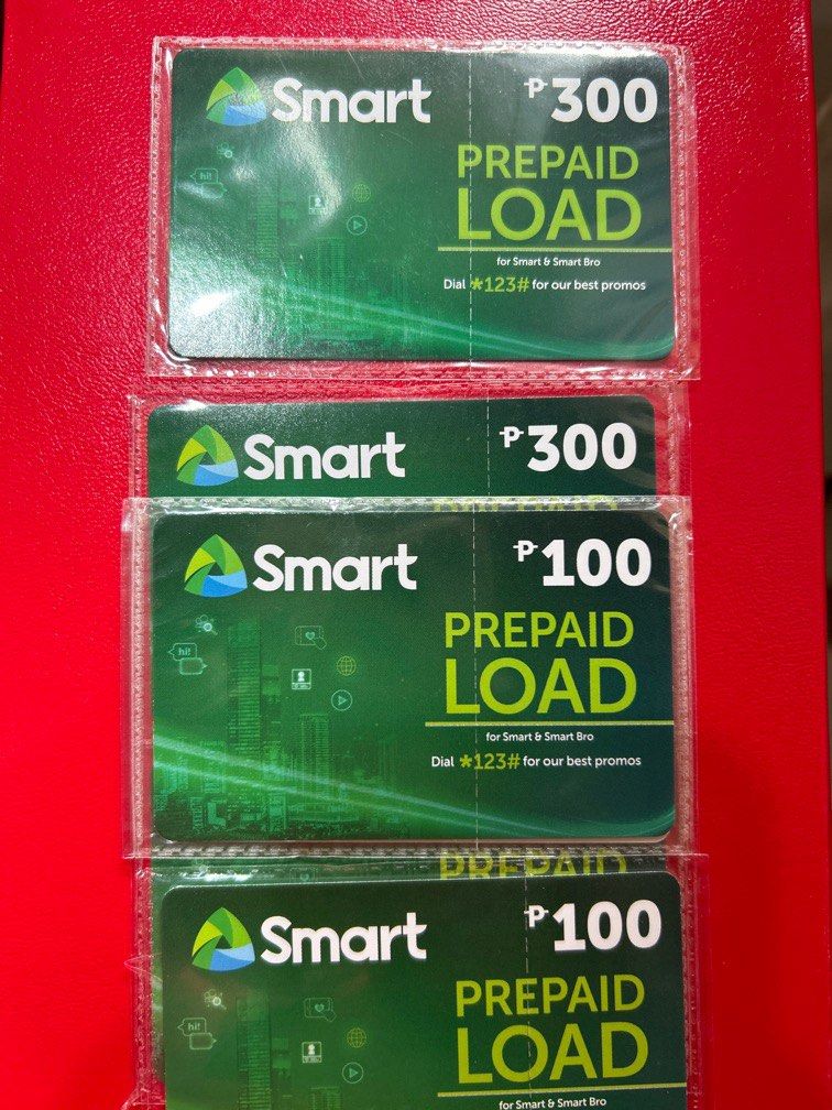 Smart Load Cards 300 and 100, Mobile Phones & Gadgets, Mobile & Gadget ...