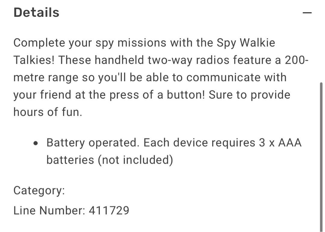 Smiggle - Spy Walkie Talkies, Hobbies & Toys, Toys & Games on Carousell