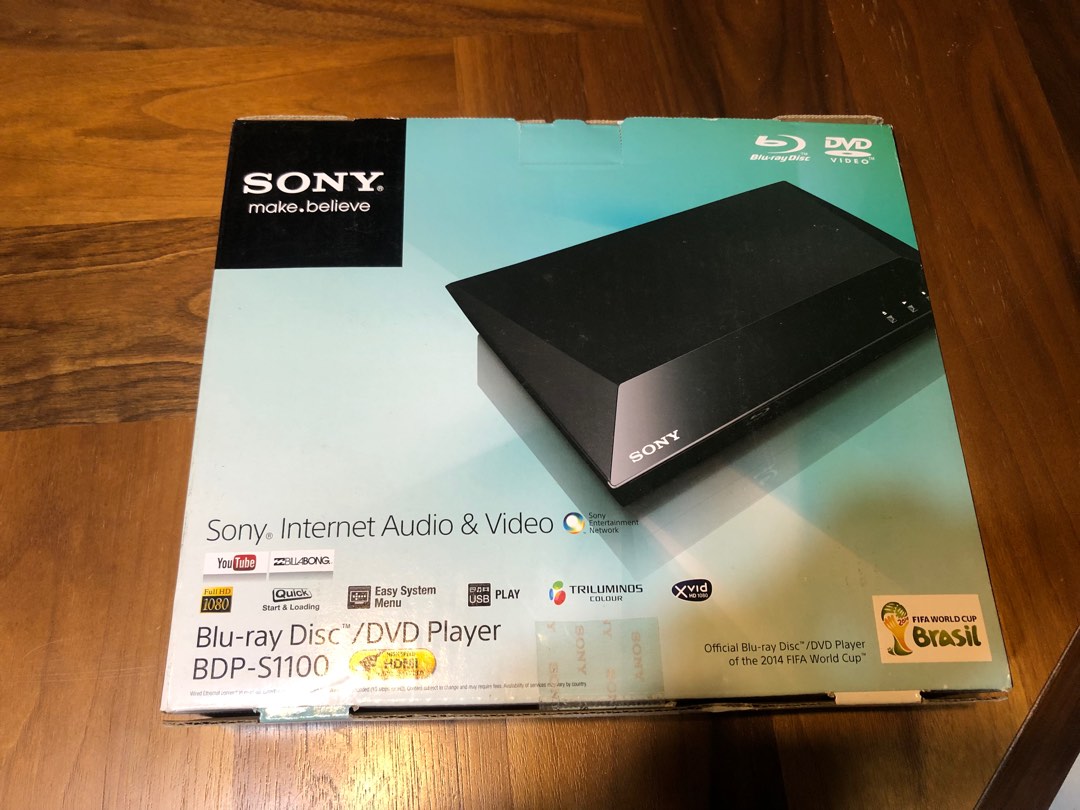 Sony Blu Ray Disc & DVD player. Model BDP-S1100, TV & Home Appliances ...