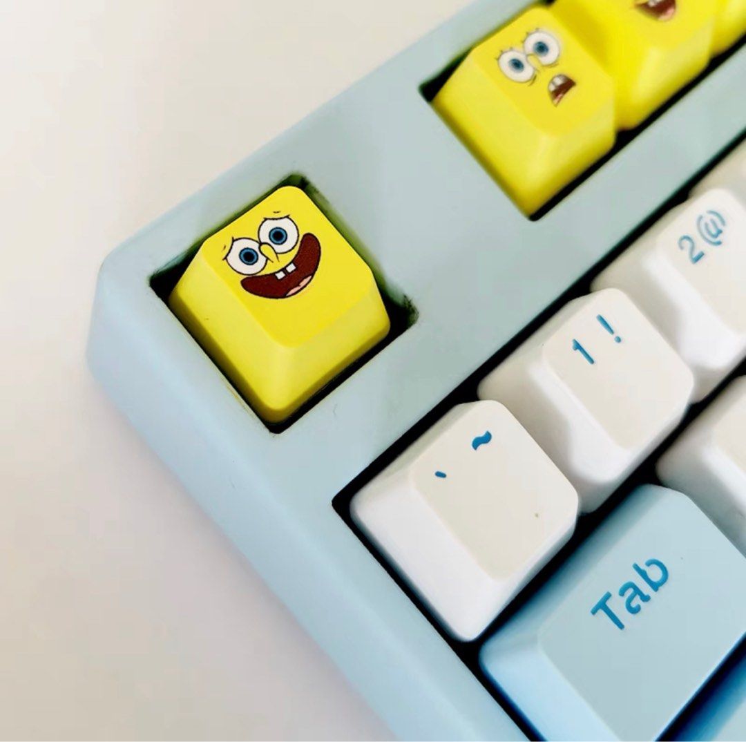 SpongeBob Keycaps, Computers & Tech, Parts & Accessories, Computer ...