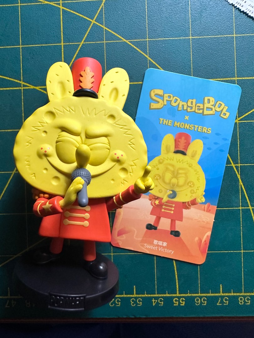 SpongeBob x The Monsters popmart, Hobbies & Toys, Toys & Games on Carousell