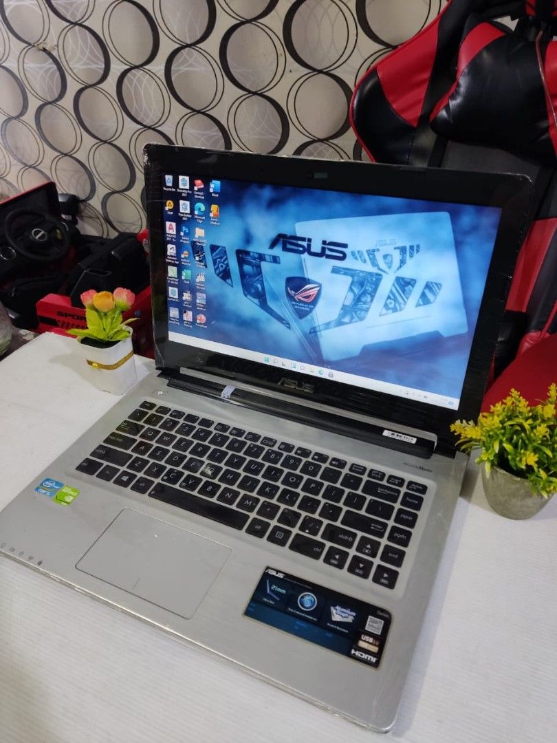 [SSD 512GB] Laptop Gaming Desain Asus K46CB slim Core i5 RAM 8gb/SSD 512GB DUAL VGA NVIDIA Murah ...