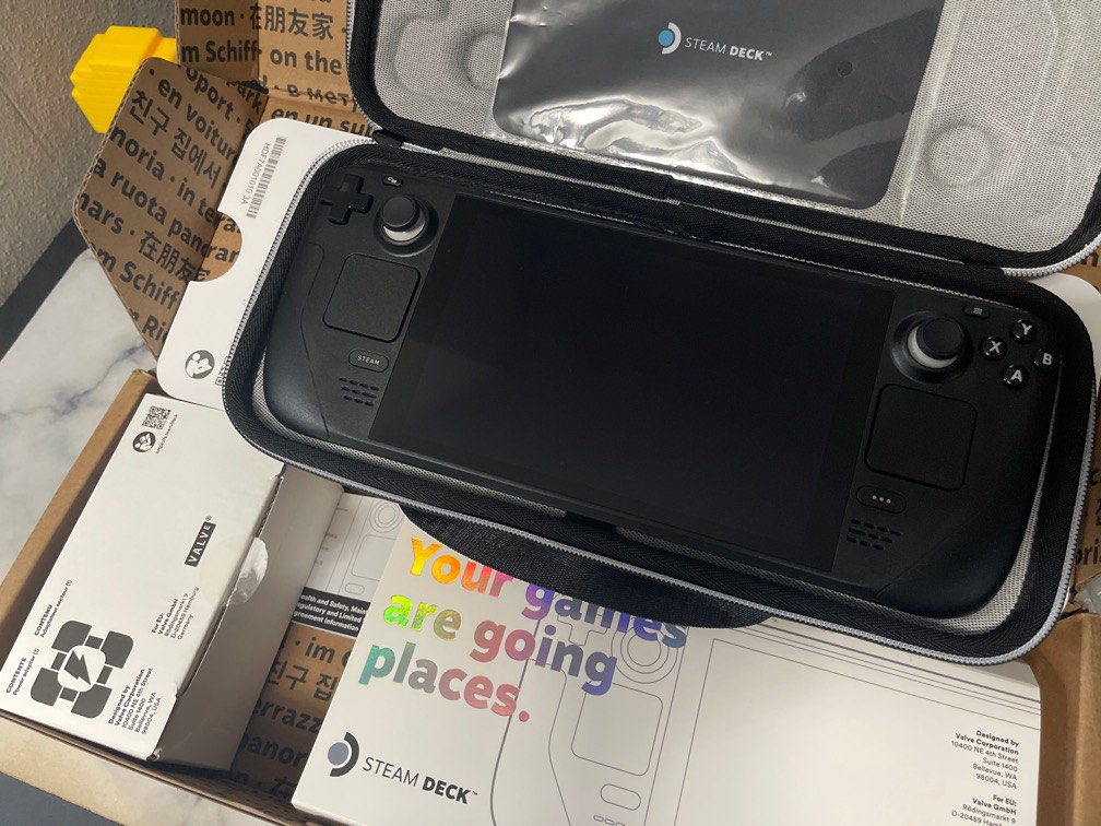 Steamdeck 512gb, Video Gaming, Video Game Consoles, Others on Carousell