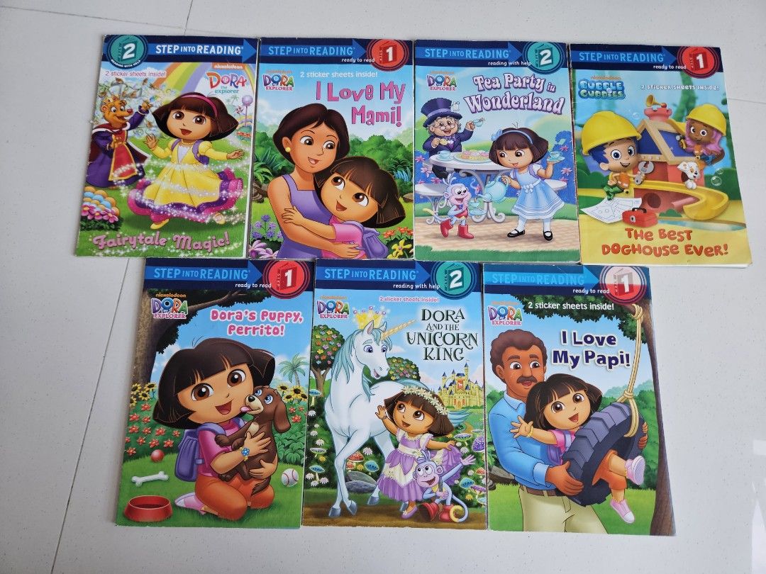 Step into reading - level 1&2, Hobbies & Toys, Books & Magazines, Children's Books on Carousell