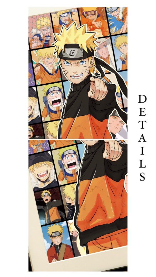 星空Studio - Naruto Frame, Hobbies & Toys, Toys & Games on Carousell